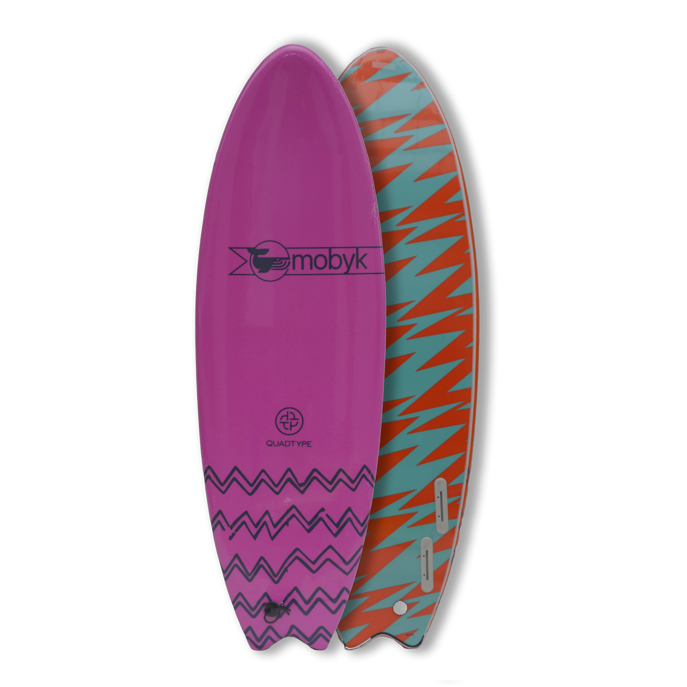QUADTYPE Pink - Mobyk surfboards