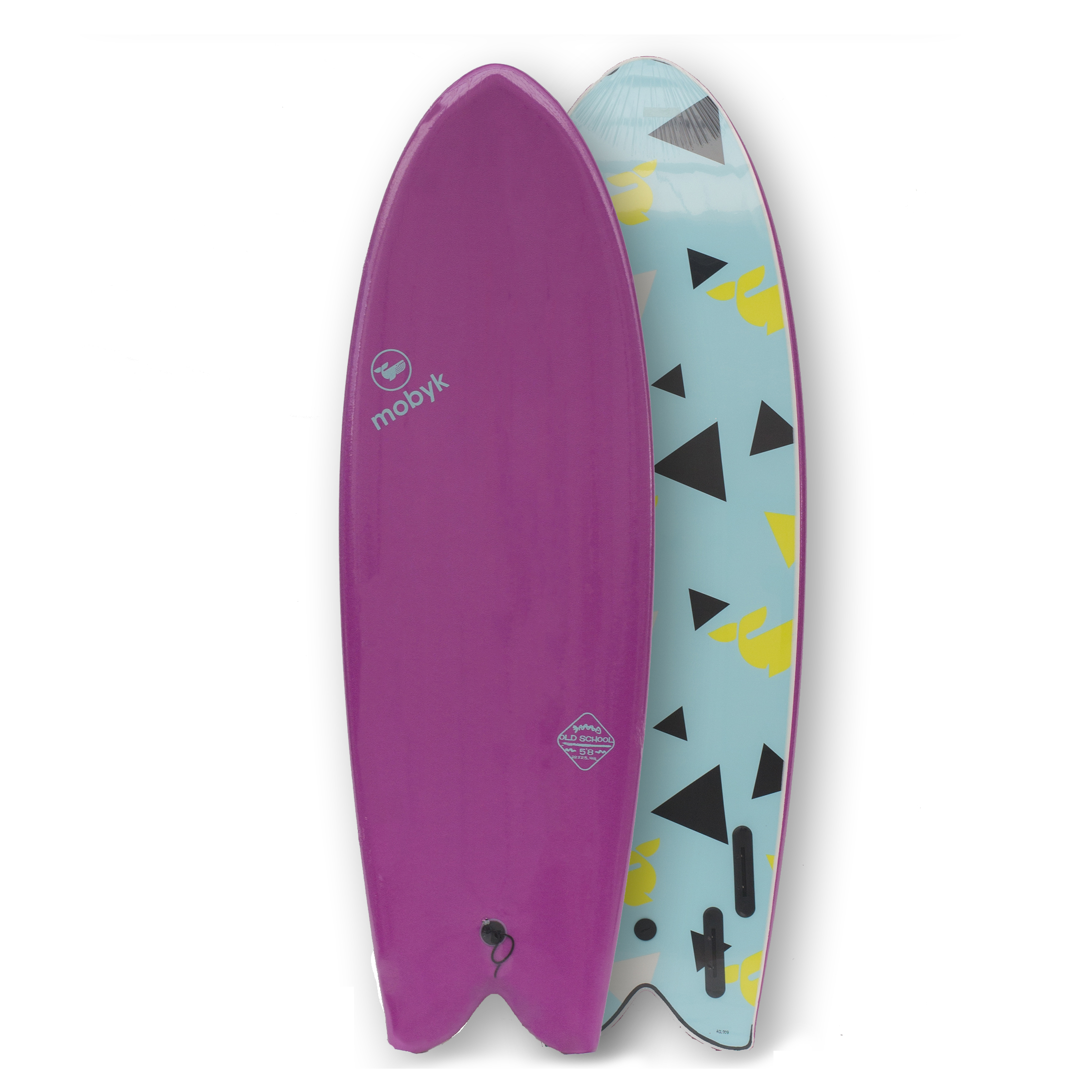 OLD SCHOOL Violet Jade - Mobyk surfboards